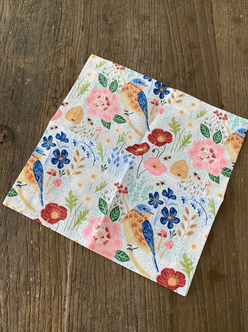 Bluebird Cocktail Napkins - Etsy