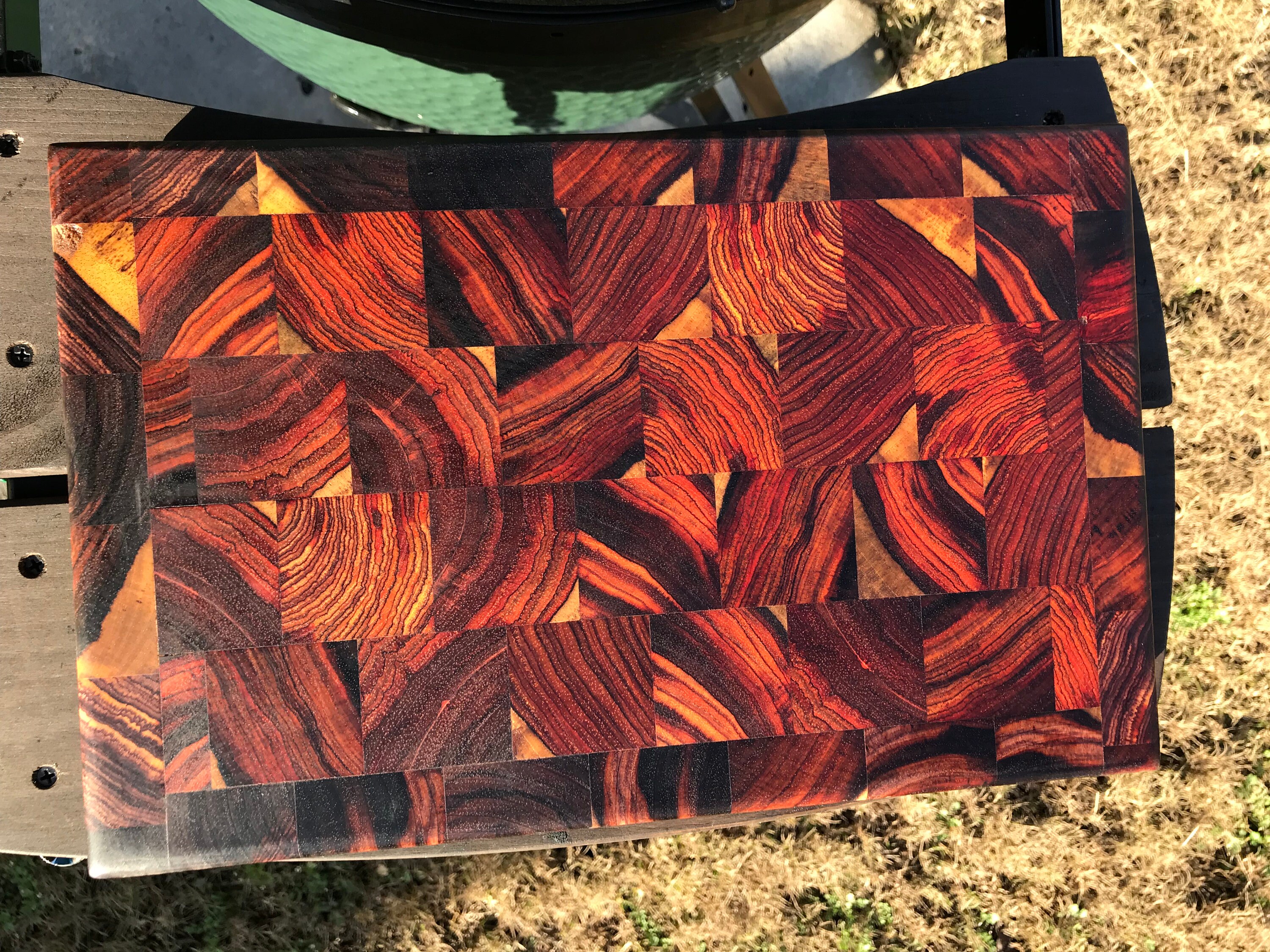 Exotic Hard Wood Cutting Board - Etsy