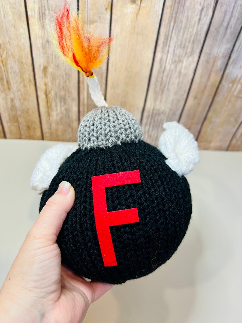 Large Flying F-bomb Knitting Machine Pattern With Wings - Etsy