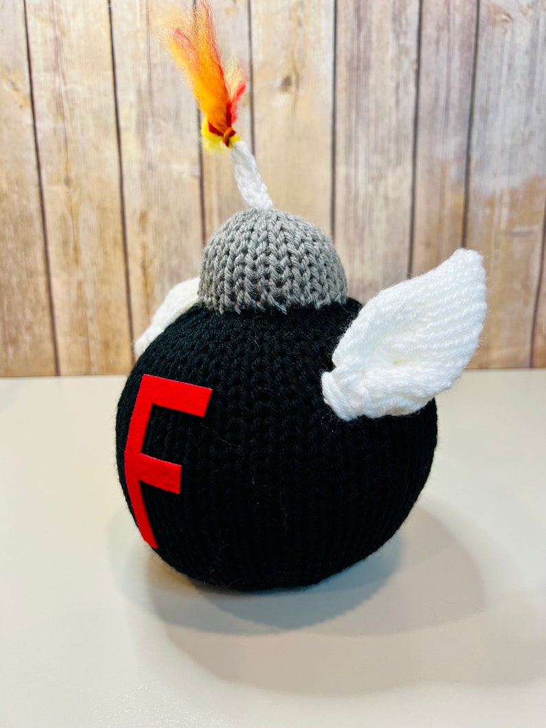 Large Flying F-bomb Knitting Machine Pattern With Wings - Etsy