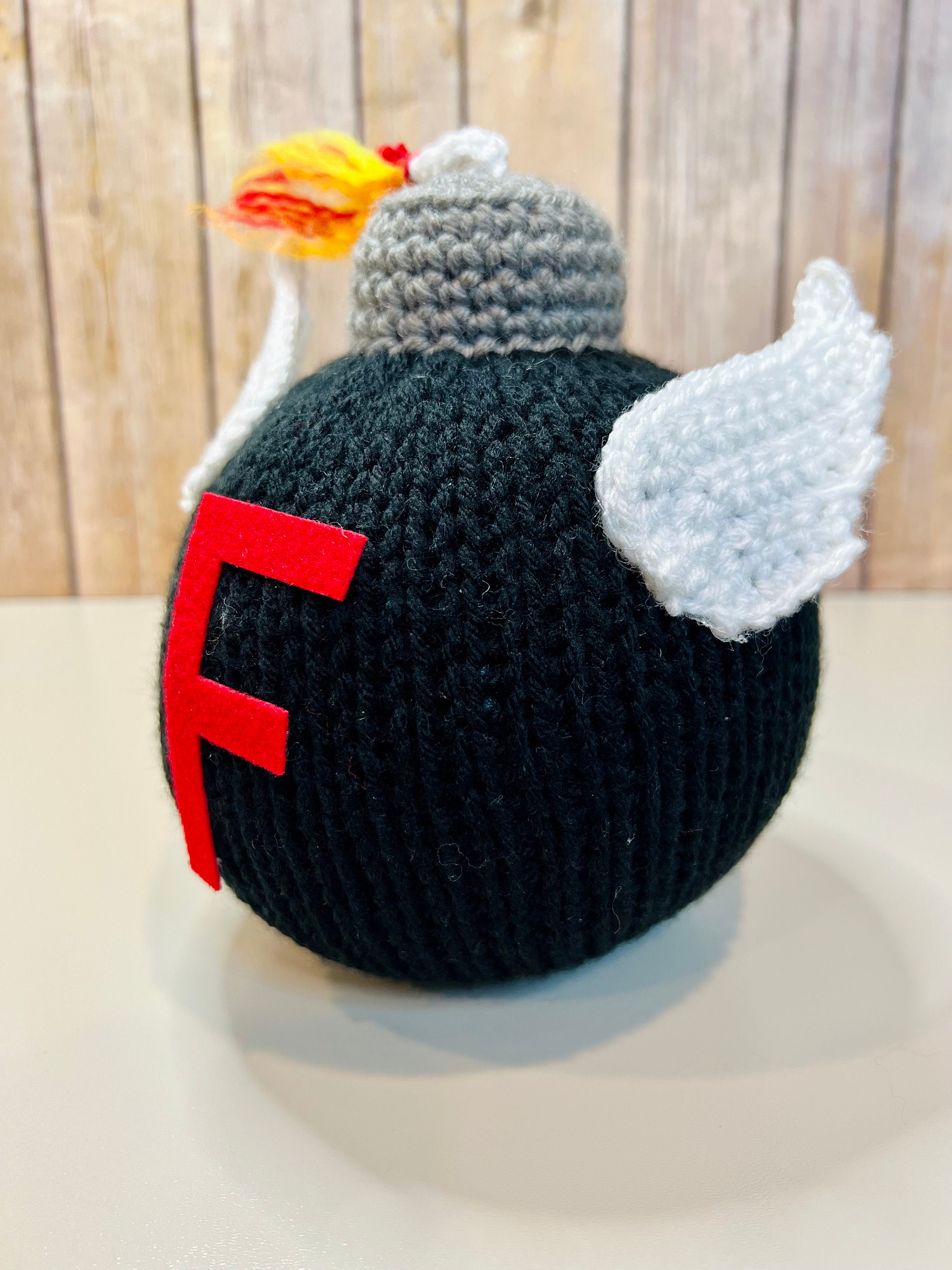 Large Flying F-bomb Knitting Machine Pattern With Wings - Etsy