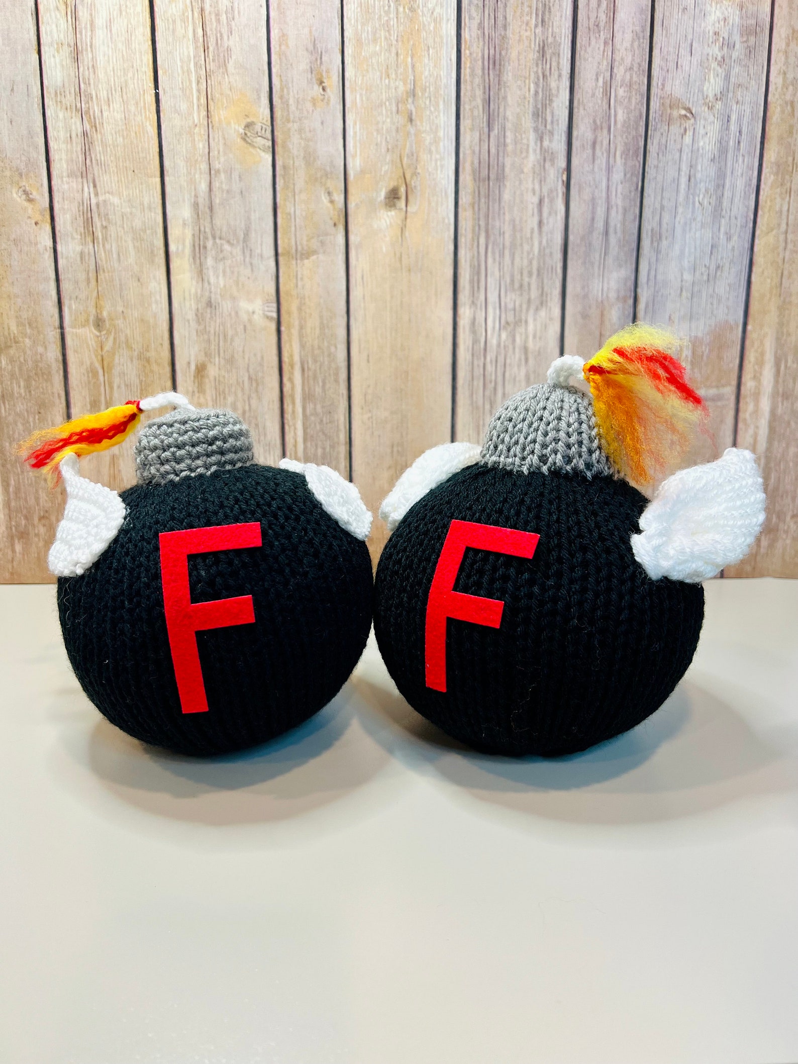 Large Flying F-bomb Knitting Machine Pattern With Wings Modification ...