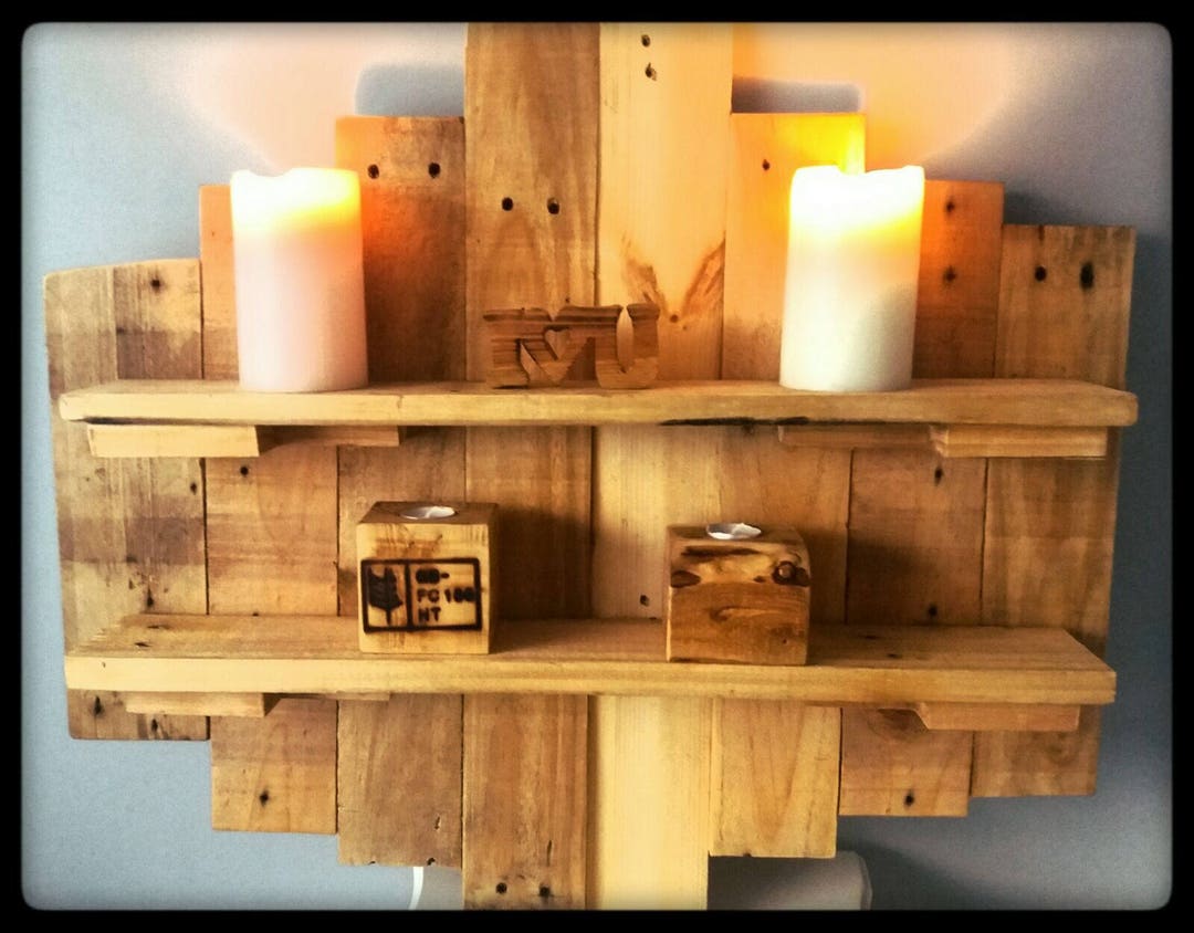 Wall Feature With Shelves - Etsy