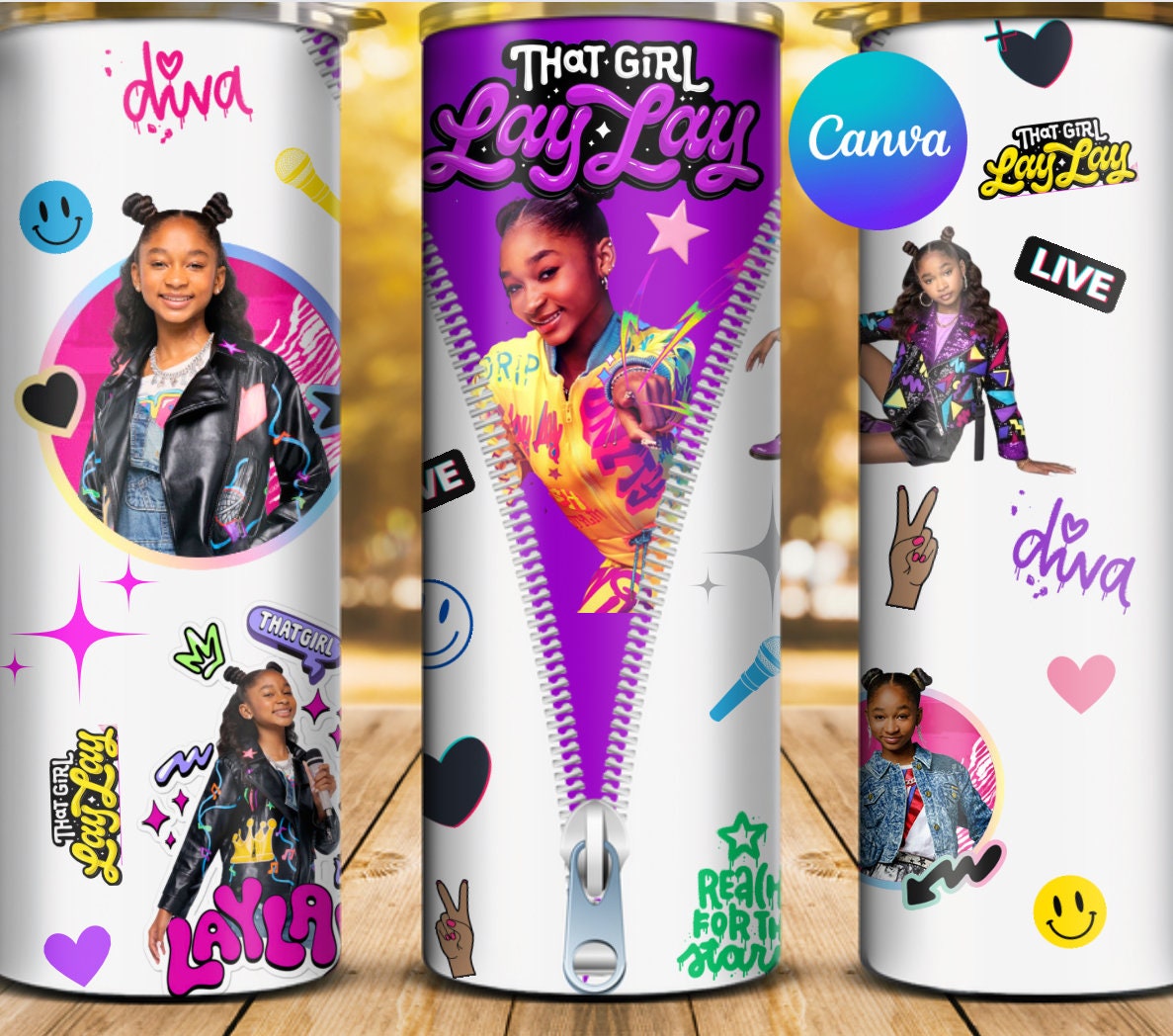 That Girl Lay Lay Tumbler Wrap - Etsy