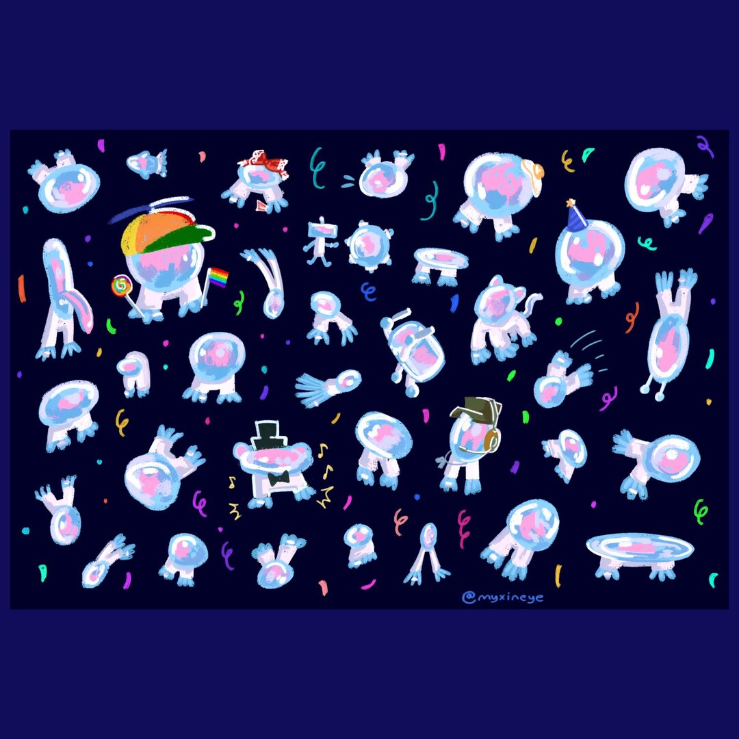 Splatoon Side Order Sticker Sheet - Etsy