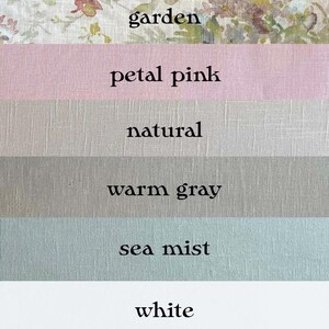 Garden Linen Flat Lay Styling Mat Custom Double-sided Rollable (choose ...