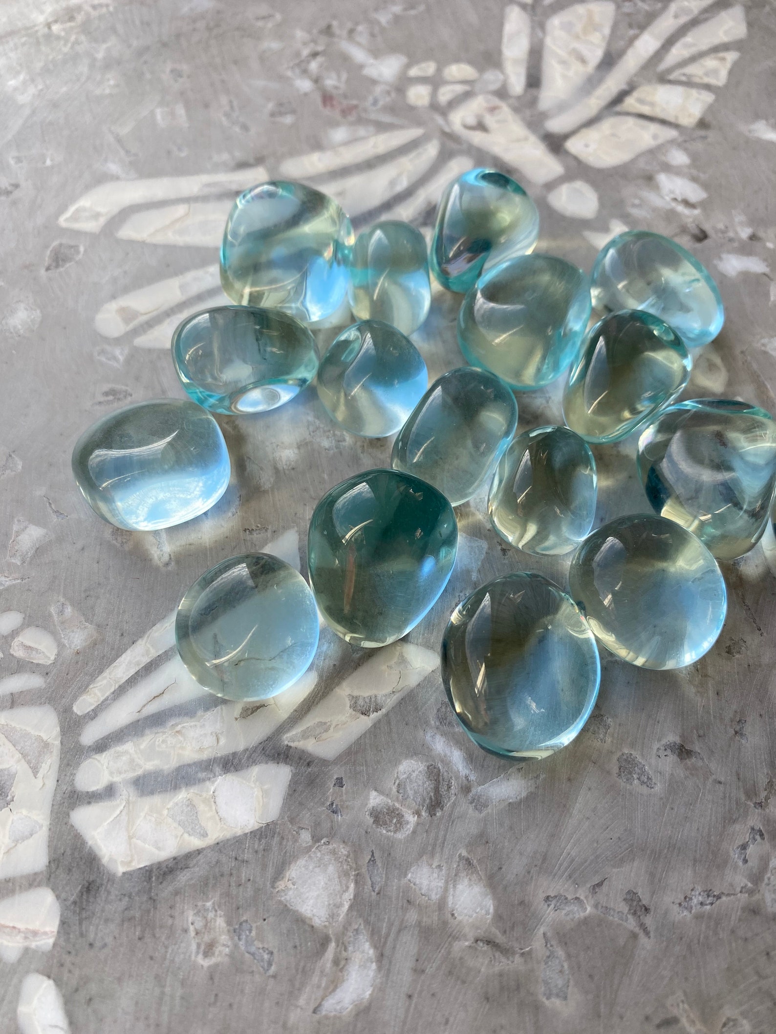 Blue Obsidian Tumbled Stone Blue Stone Healing Crystals | Etsy