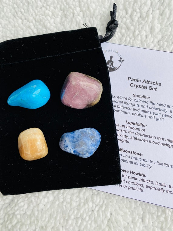 Panic Attacks Crystal Set Panic Attacks Crystals Crystal - Etsy