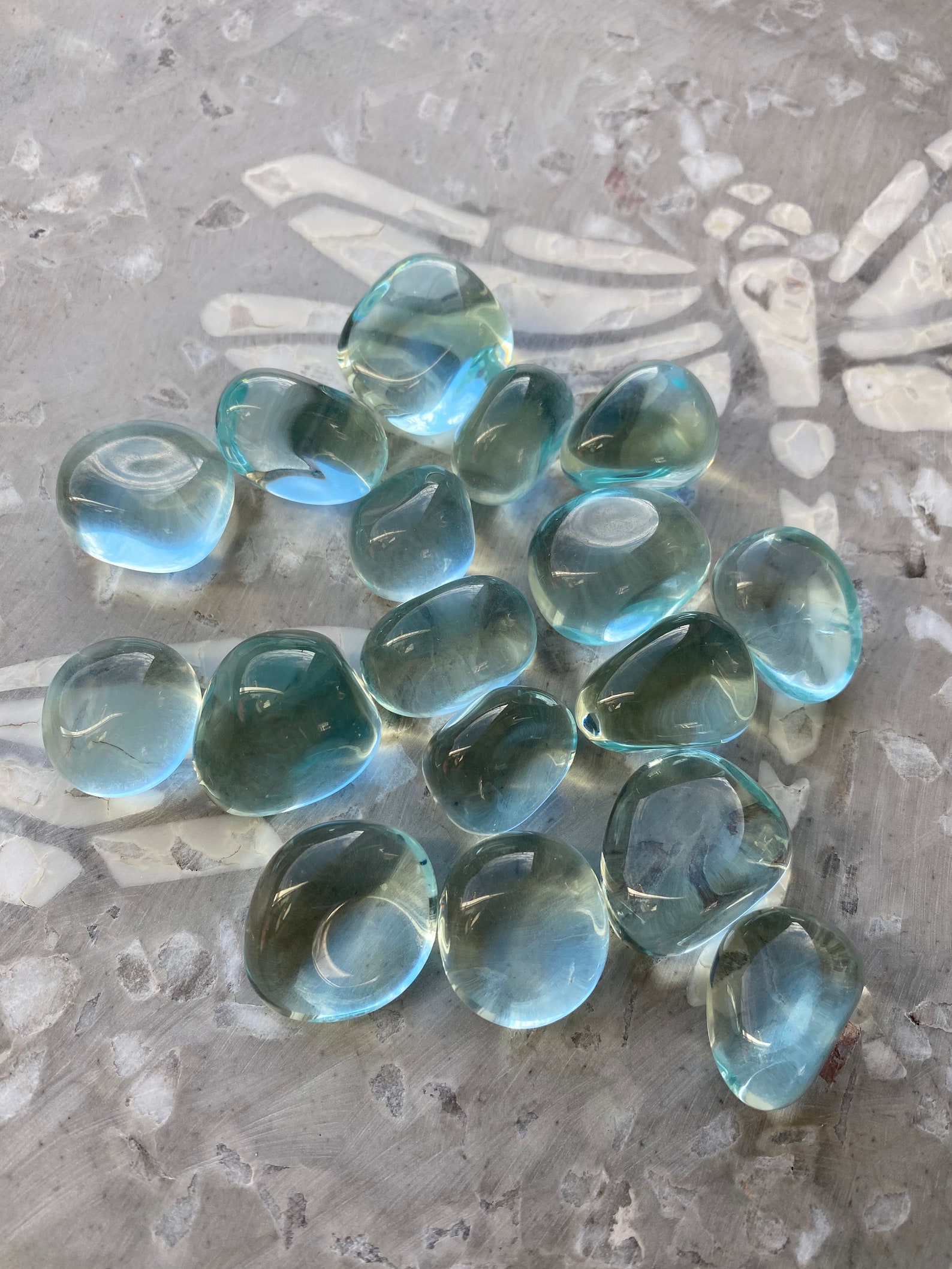 Blue Obsidian Tumbled Stone Blue Stone Healing Crystals | Etsy