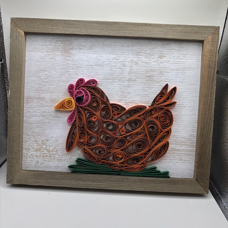 Quilling Chicken - Etsy