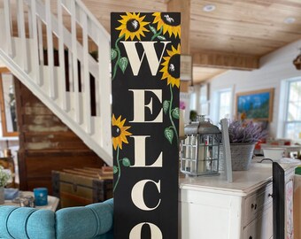 Tall Welcome Sign | Etsy