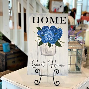 Floral Wall Art. Farmhouse Sign. Shabby Chic Sign. French Cottage Decor ...