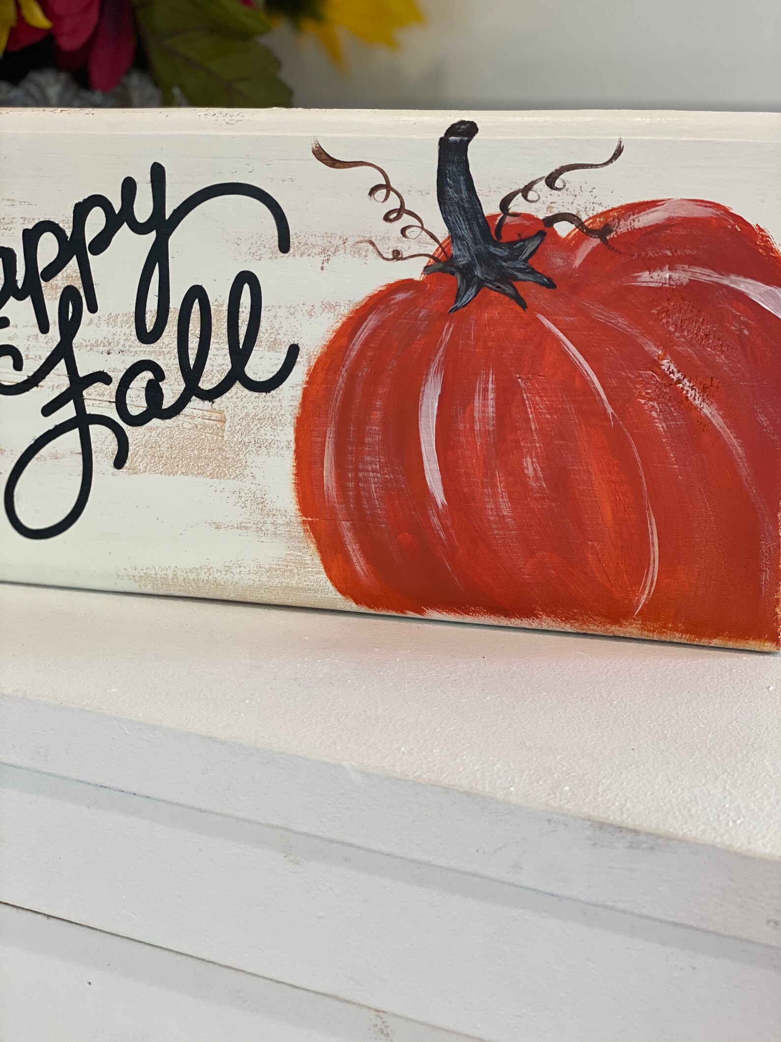 Fall Shelf Sitter. Shelf Decor. Pumpkin Shelf Sitter. Mantel - Etsy