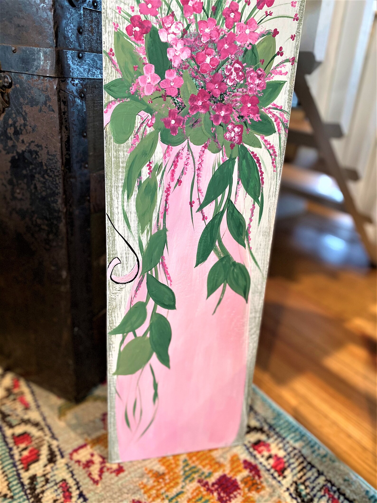 Porch Sign With Flowers. Porch Decor. Flower Sign. Sign With - Etsy