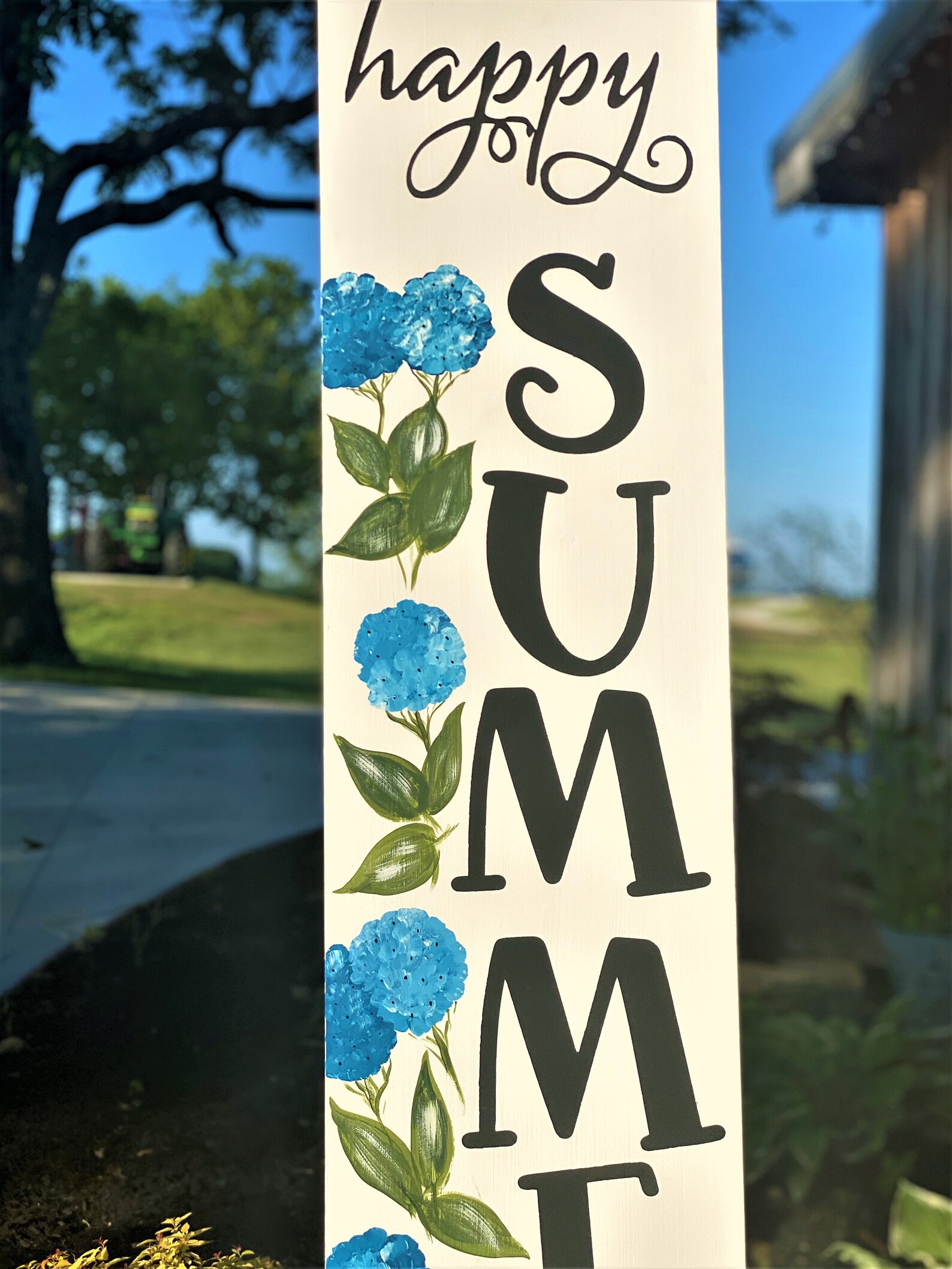 Summer Porch Sign. Vertical Porch Sign. Tall Porch Sign With - Etsy