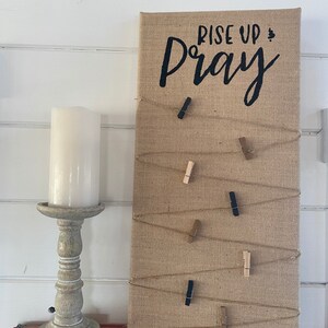 Prayer Board Bible Verse Sign. Prayer Room Decor. Scripture | Etsy
