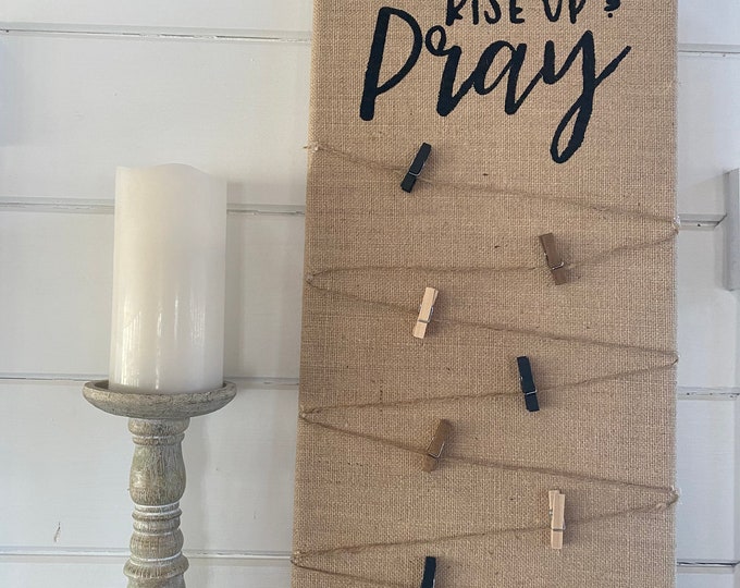 Prayer Board, Bible Verse Sign. Prayer Room Decor. Scripture Sign ...