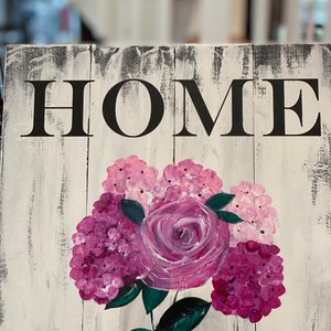 Floral Wall Art. Farmhouse Sign. Shabby Chic Sign. French Cottage Decor ...