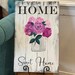 Floral Wall Art. Farmhouse Sign. Shabby Chic Sign. French - Etsy