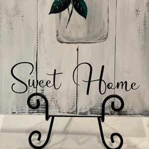 Floral Wall Art. Farmhouse Sign. Shabby Chic Sign. French Cottage Decor ...