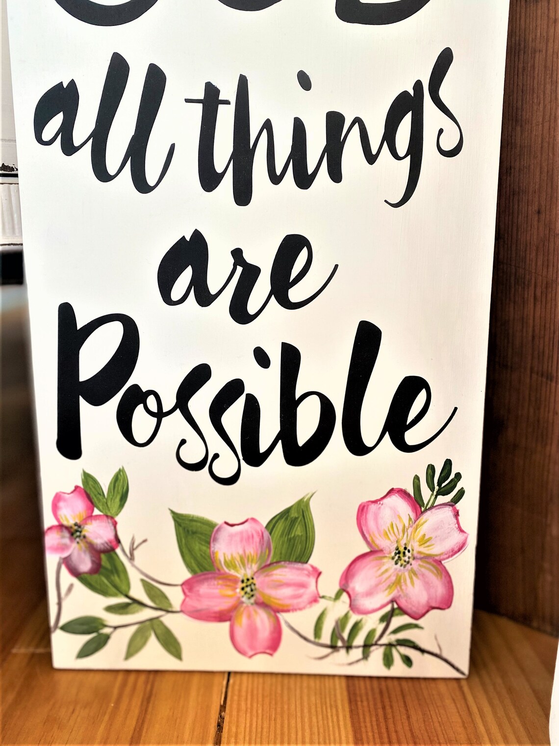 Spring Sign. Spring Decor. Spring Flower Sign. Sign With - Etsy