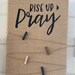 Prayer Board, Bible Verse Sign. Prayer Room Decor. Scripture Sign ...