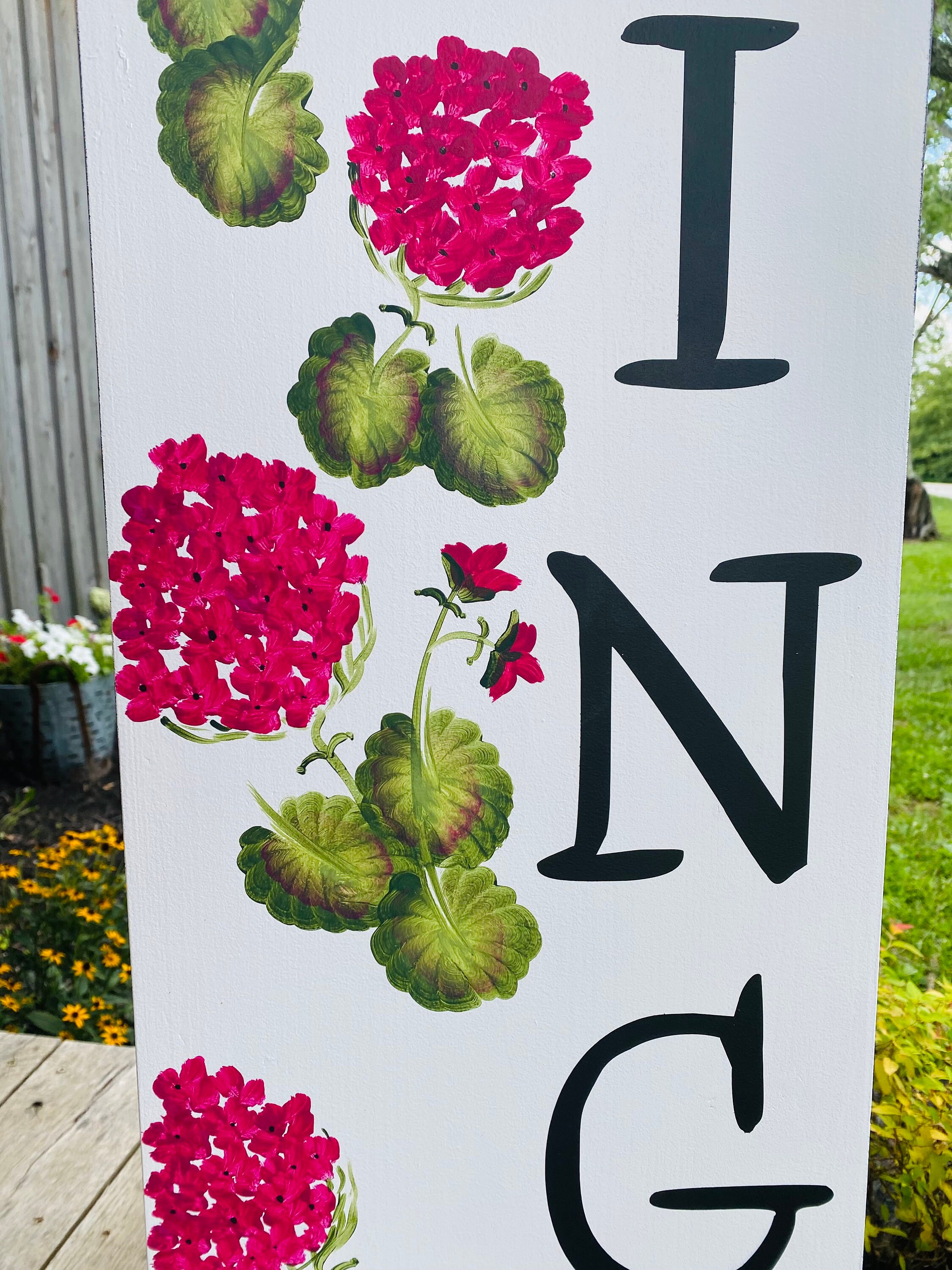 Tall Vertical Porch Sign. Happy Spring Porch Sign. Porch Sign - Etsy