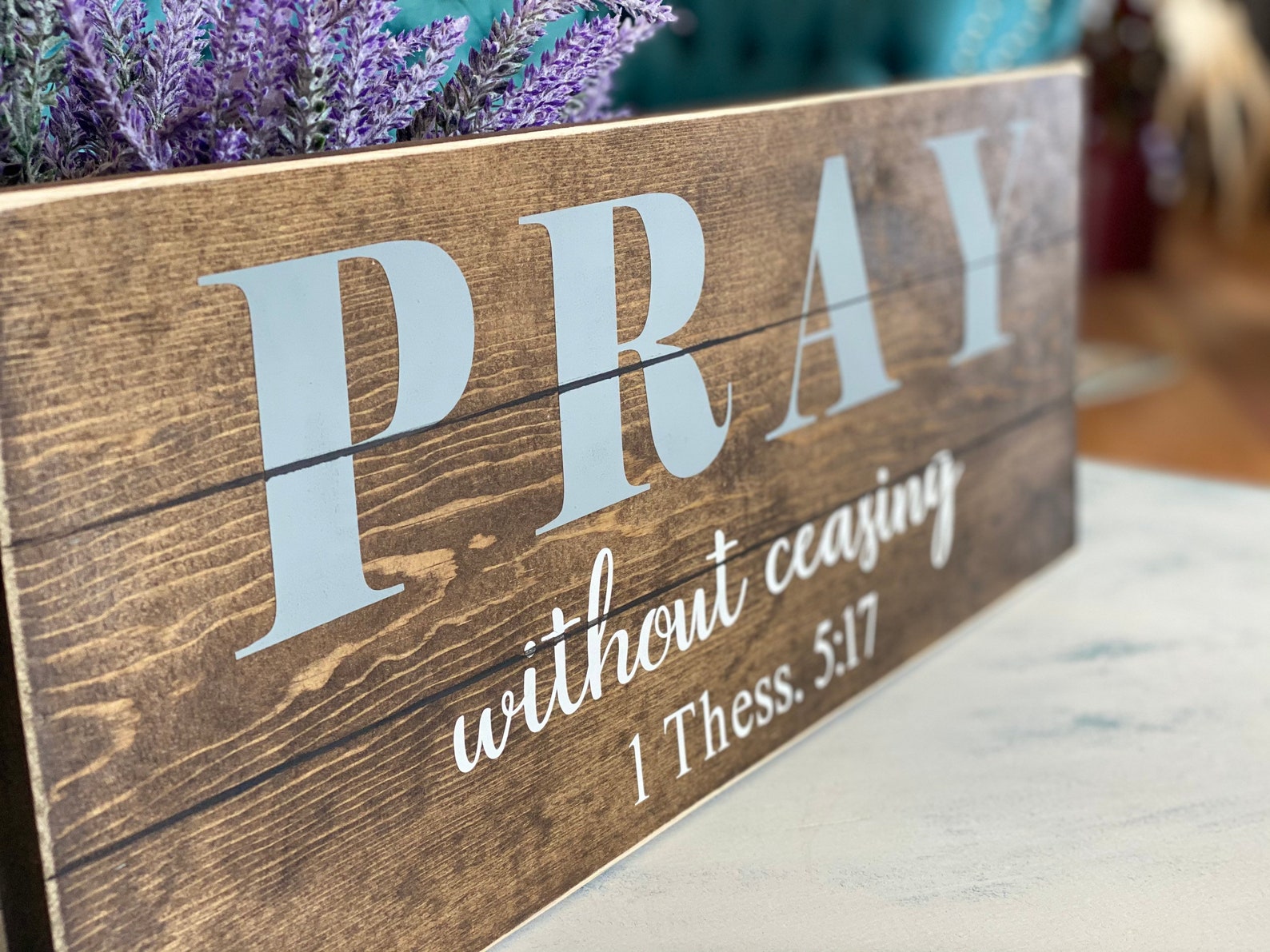 Bible Verse Wood Sign. Farmhouse Decor. Scripture Wood Sign. - Etsy