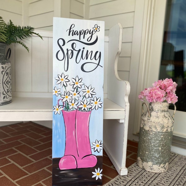 Spring Porch Sign - Etsy