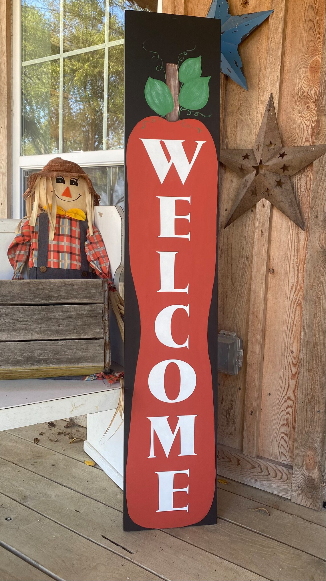 Fall Welcome Porch Sign. Fall Wood Sign. Pumpkin Porch Sign. - Etsy