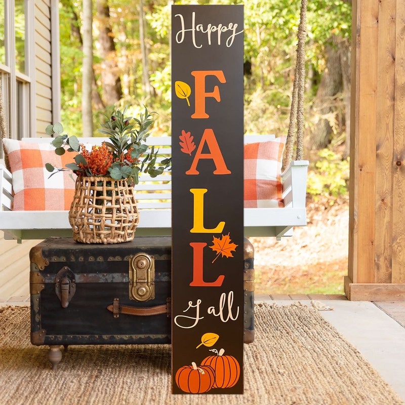 Happy Fall Porch Sign Svg - Etsy
