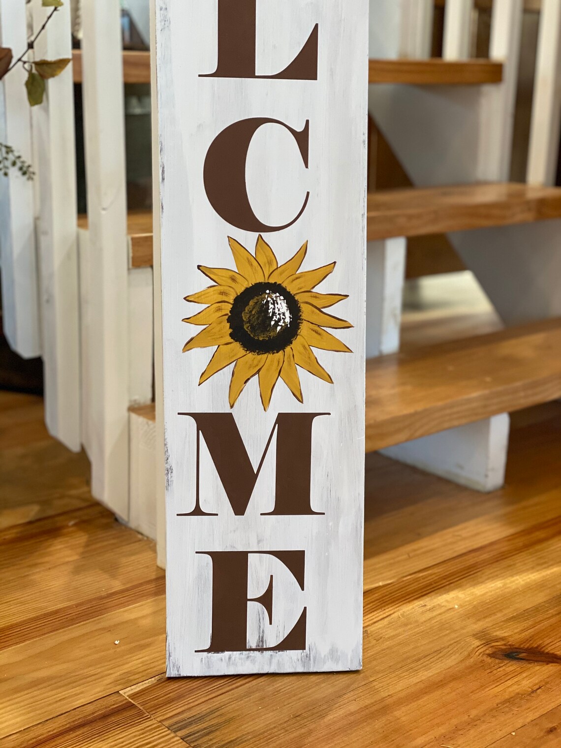 Porch Sign. Welcome Porch Sign. Sunflower Porch Sign. Porch - Etsy