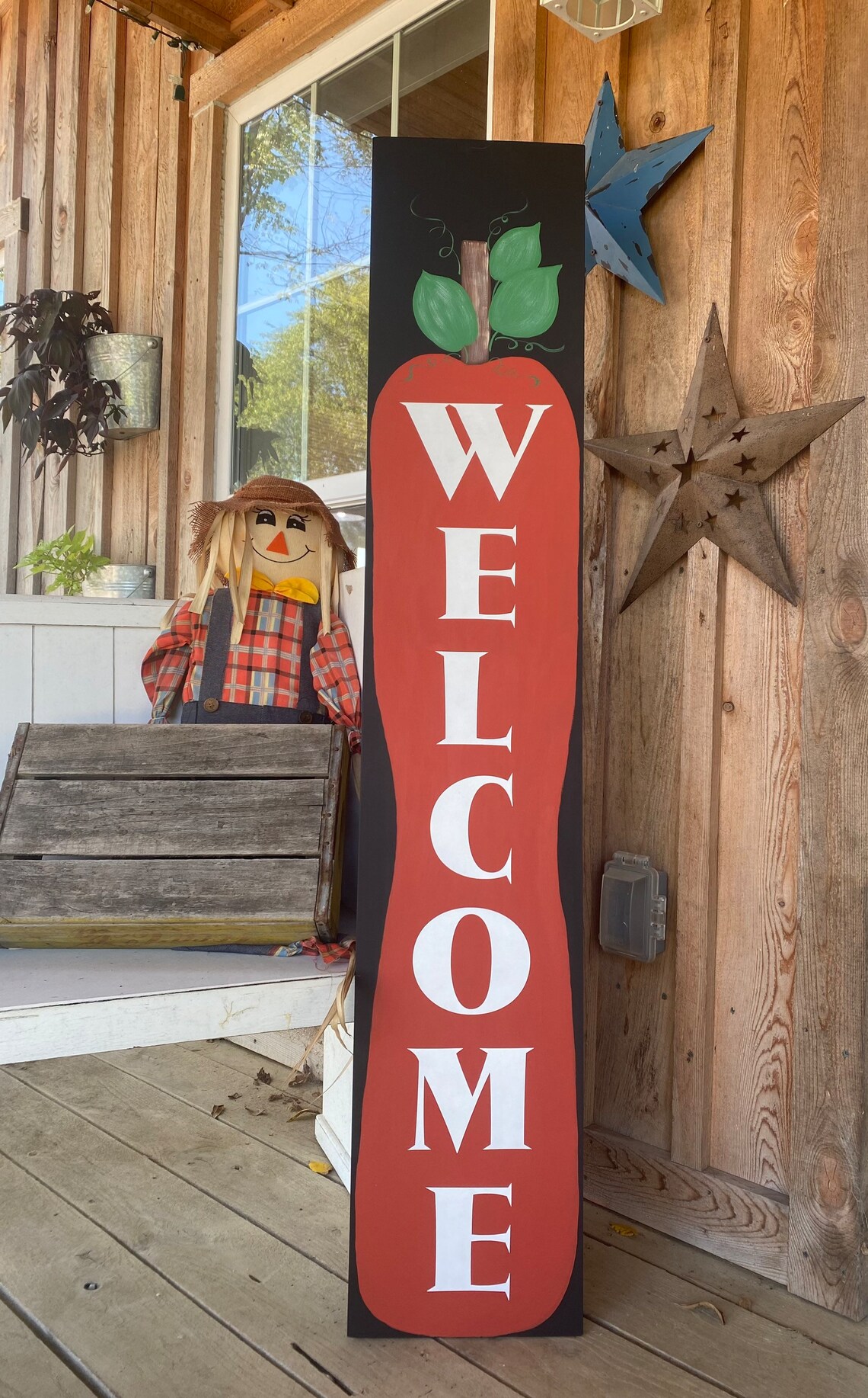Fall Welcome Porch Sign. Fall Wood Sign. Pumpkin Porch Sign. - Etsy
