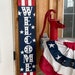 4th of July Welcome Sign. Independence Day Decor. Nostalgic - Etsy