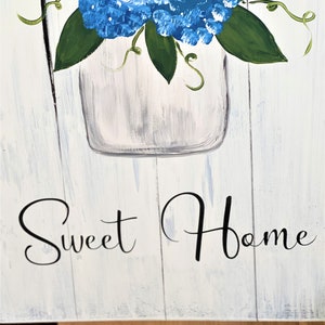 Floral Wall Art. Farmhouse Sign. Shabby Chic Sign. French Cottage Decor ...