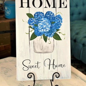 Floral Wall Art. Farmhouse Sign. Shabby Chic Sign. French Cottage Decor ...