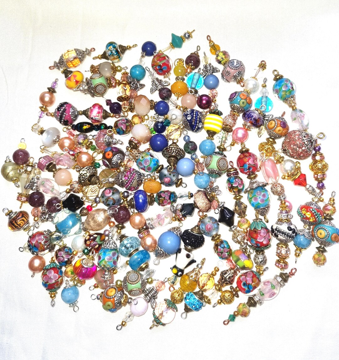 Bead Dangles for Journals, Scrapbooking Etc. Handmade - Etsy Australia
