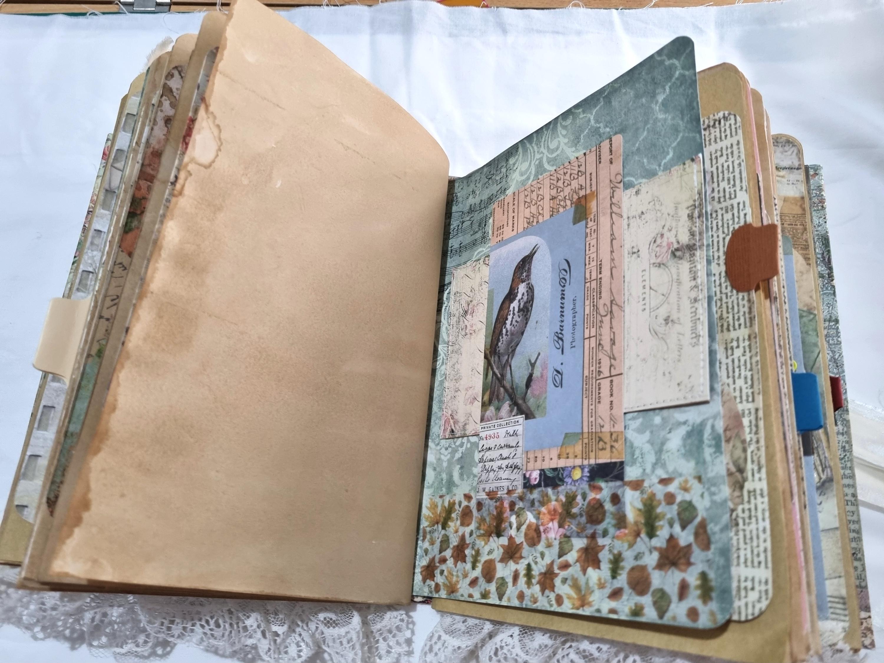 Junk Journal Hand Made Hard Cover - Etsy