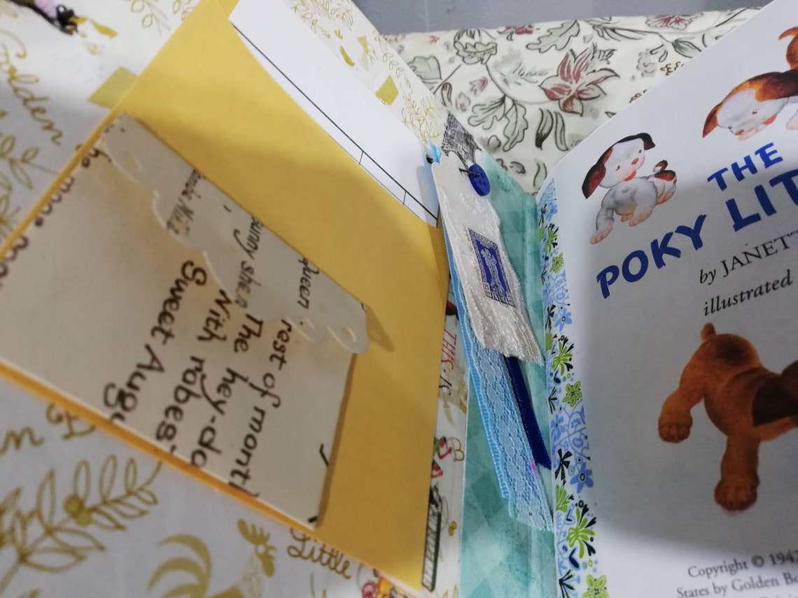 Junk Journal Little Golden Book Poky Little Puppy Journal - Etsy Australia