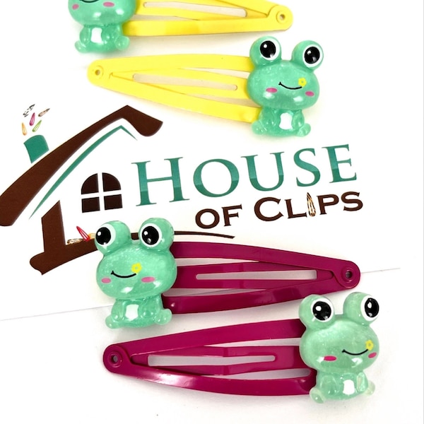 Frog Hair Clips - Etsy