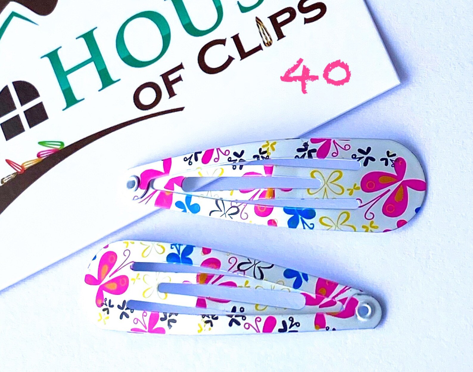 Hair Clips Various Colours X2 You Choose Hair Clips Plain | Etsy