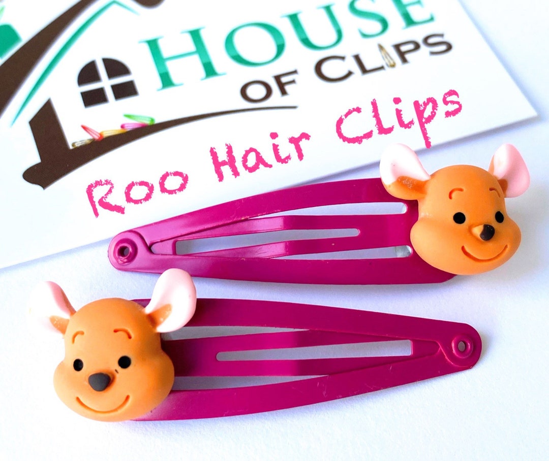 Kangaroo Hair Clips - Roo Barrettes - Roo Disney Gift - Disney Hair ...