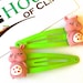 Hammy the Hamster Hair Clips X2 - Hamster Non Slip Barrettes - Great ...