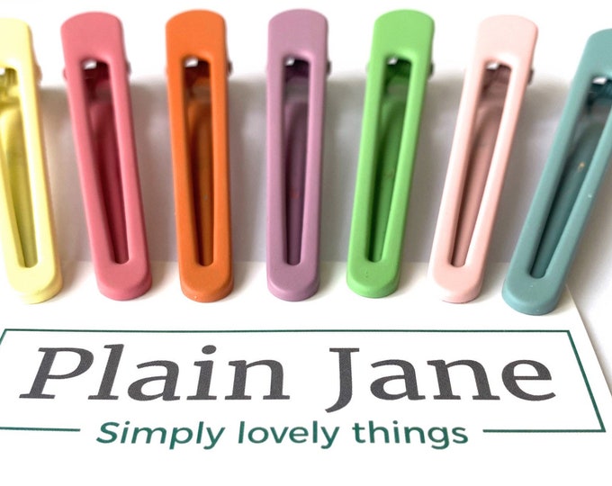 Large Bangs Rainbow Hair Clip by Plain Jane Fringe Hair Clips Fringe ...