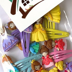 Princess Gift Set - X7 Sets of Princess Hair Clips - Gifts for A ...