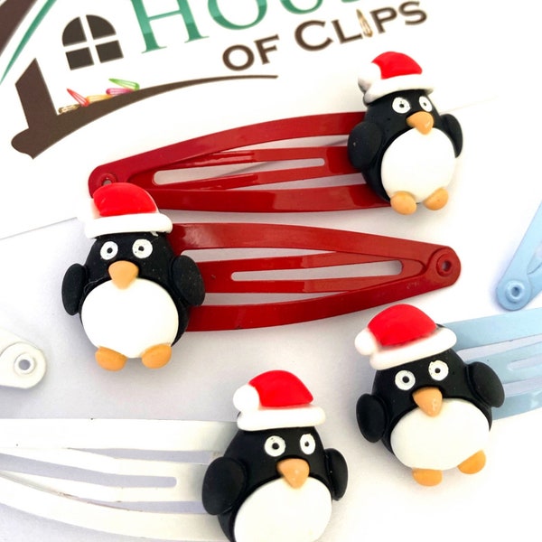 Penguin Hair Clip - Etsy