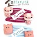 Pig Hair Clips: Farm Animal Barrettes, Set of 2 - Etsy