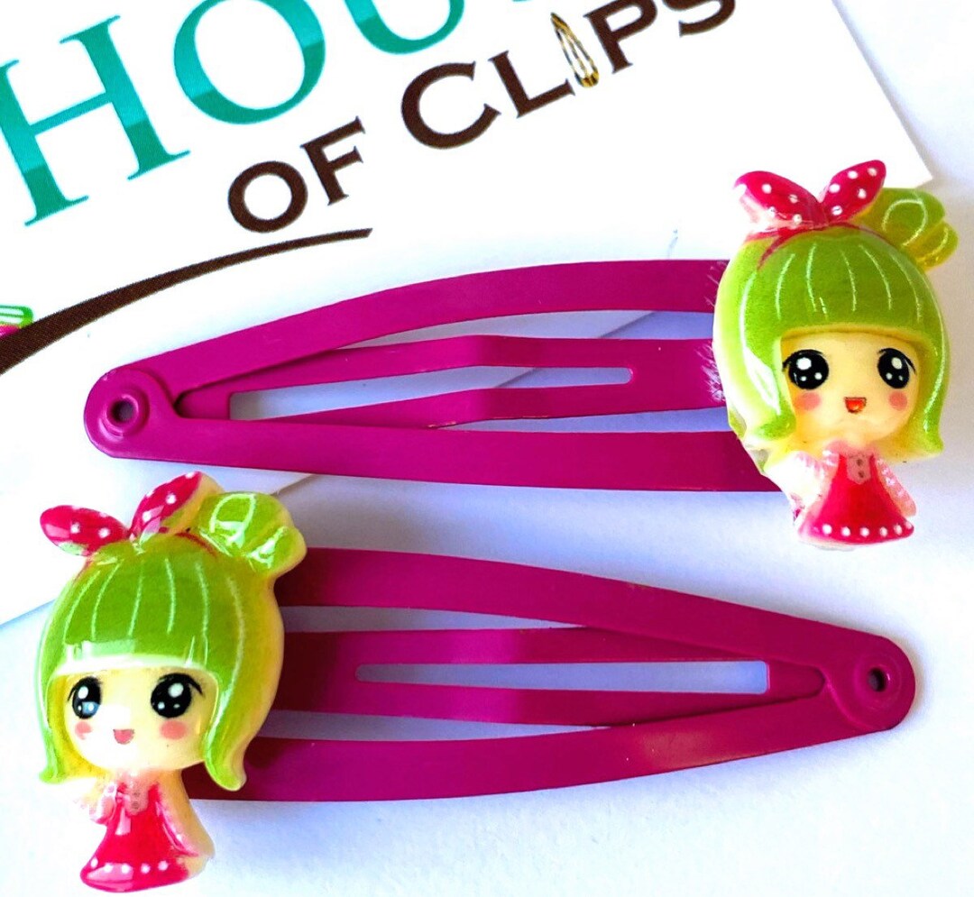 Hippy Chick Hair Clips X2 Hippy Hair Clips Boho Girl Hair Clips Hippy ...