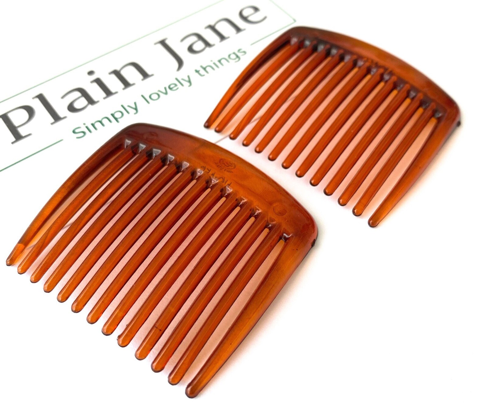 Small but Mighty Side Combs X2 by Plain Jane Ladies Hair - Etsy UK