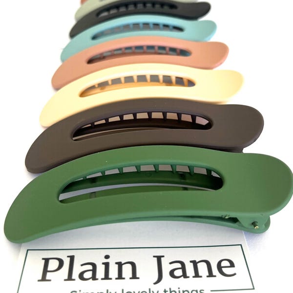 Flat Hair Clip - Etsy UK
